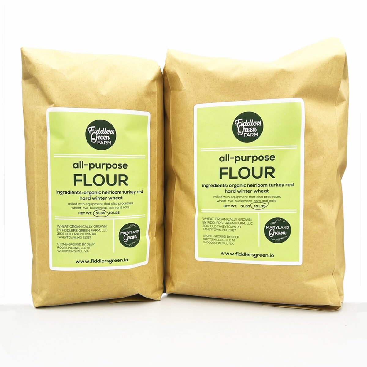 Fiddlers Green Farm Organic Flour | Stone Milled Wheat Flour